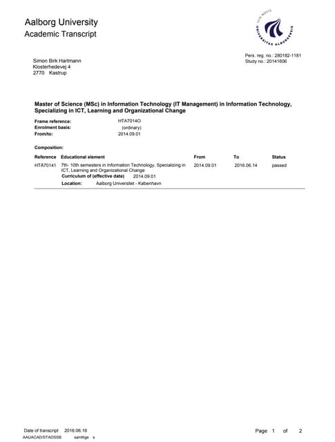cij-10.2L Transcript of Records | PDF