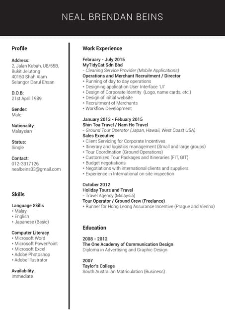 Neal Beins presentations