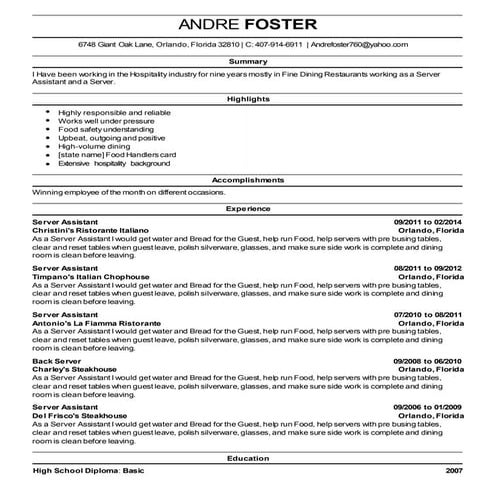 Alexis Resume[241 | DOCX