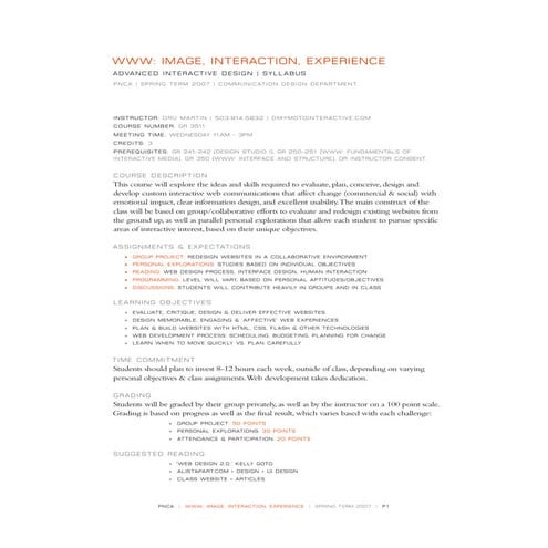 Image, Interaction, Exp 1.8.07