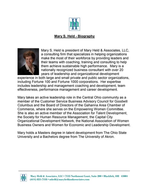 BIO Barbara Strandell | PDF