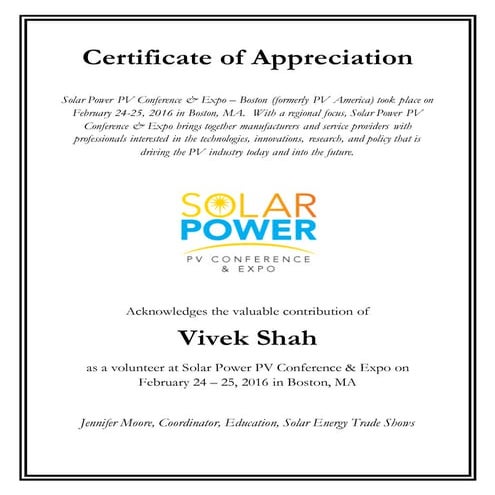 PVB16 - Certificate of Appreciation | DOCX