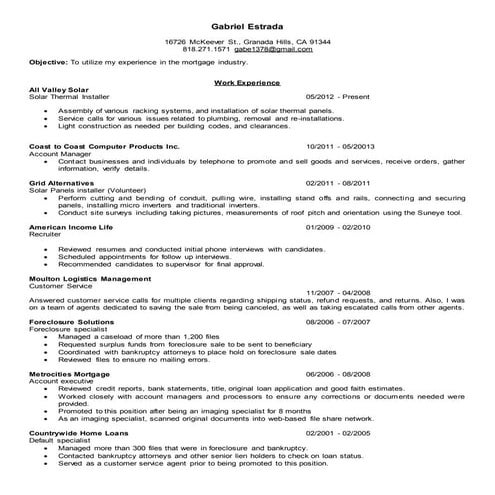 Gabriel Ajak_Resume Summary | DOCX