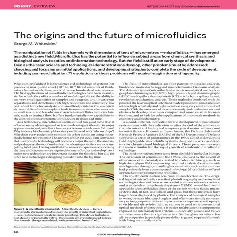 Microfluidics | PPTX