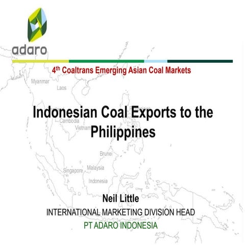 Indonesian Coal Exports to the Philippines | PPTX
