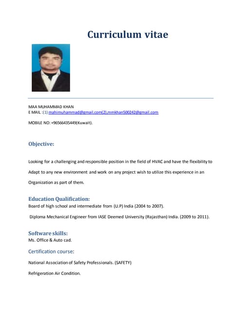 RESUME | PDF