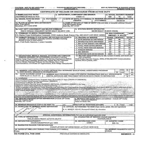 DD-214 | PDF