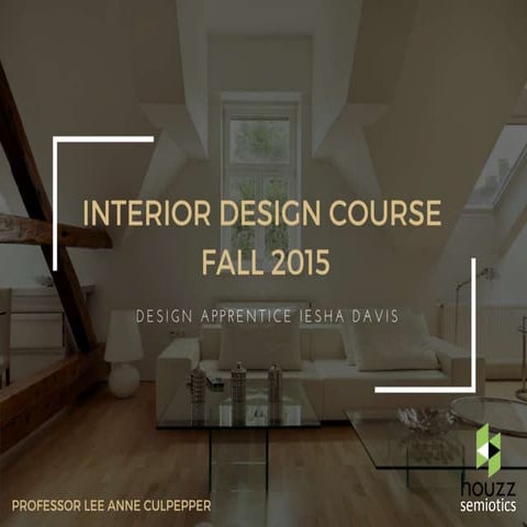 Interior Design Course Emory University | PPT