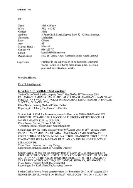 BINOY CV | DOC | Resume Writing and Advice | Job Search