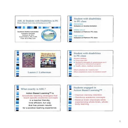 ABL & Sts with Dis PPT | PDF