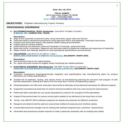 Alex Resume 1 | PDF