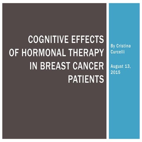 Hormonal Therapy Pptx Endocrine And Metabolic Diseases Diseases