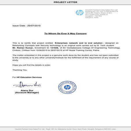 project_letter | PDF