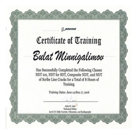 NDT_Certificate | PDF