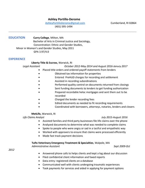 Resume | PDF