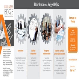 biz edge brochure_turnaround brochure_nocrop | PPT