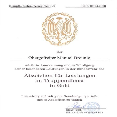 Master-Urkunde | PDF