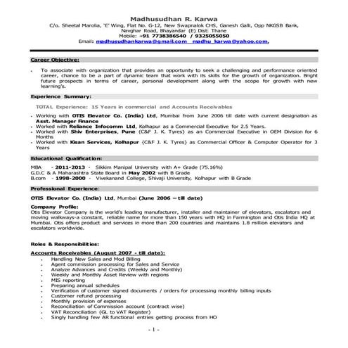 CV_Madhu_Karwa | DOCX