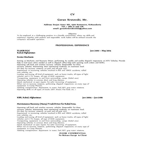 Troy Cramp - CV | DOCX