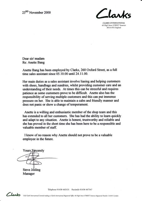 Reference Letter for Giacomo Tirelli from Helen O'Driscoll-Pavilion ...