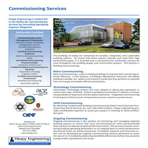 Commissioning_Brochure | PDF