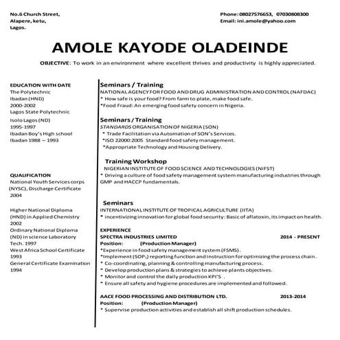 Curriculum Vitae | PDF