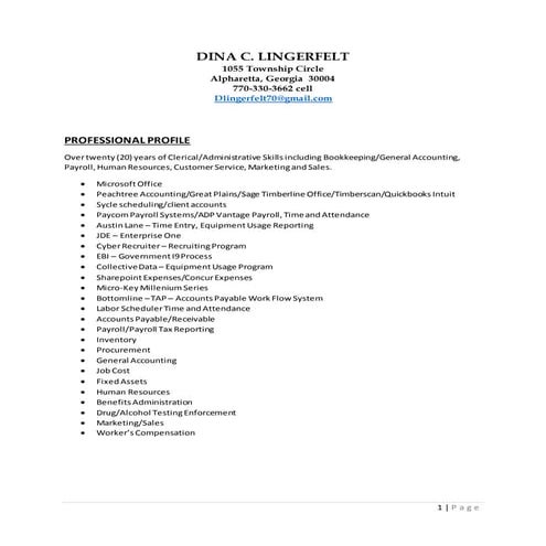 Dina Resume 17 | DOCX