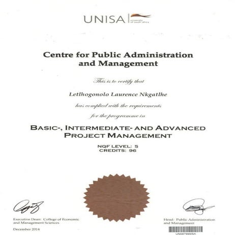 UNISA | PDF