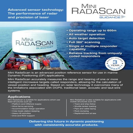 Mini RadaScan Brochure | PDF