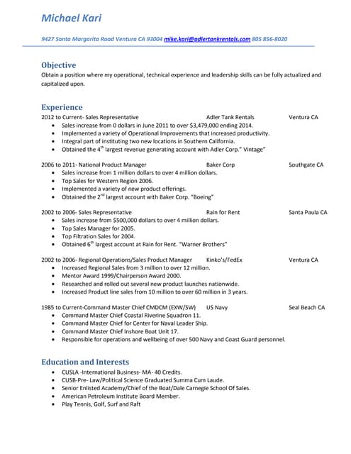 Jeffrey minor resume | DOCX | Logistics | Business