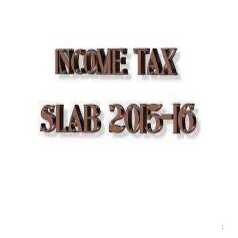 Presentation on Income Tax Deductions | PPTX