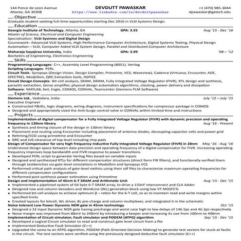 Devdutt Pawaskar Resume | PDF | Computer Software and Applications | Computing