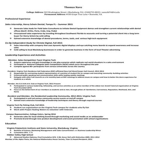 Altizer's Resume | DOCX