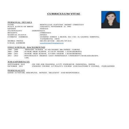 CURRICULUM VITAE | DOCX