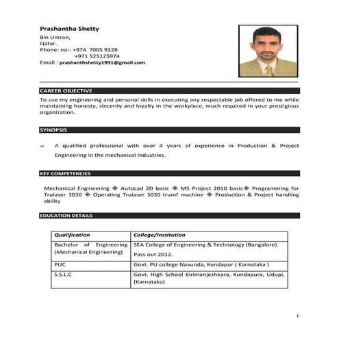 PRASHANTH SHETTY | PDF