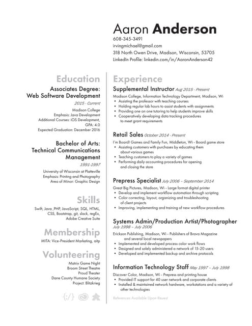 Seth Triplett - Resume | PDF