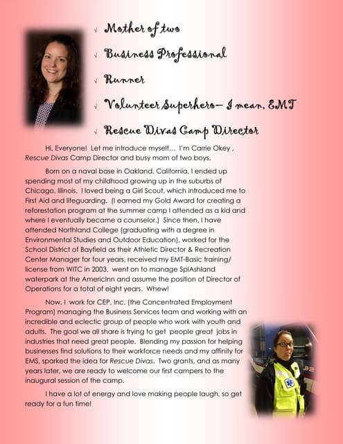 Kelly Corbin CMC Bio | PDF