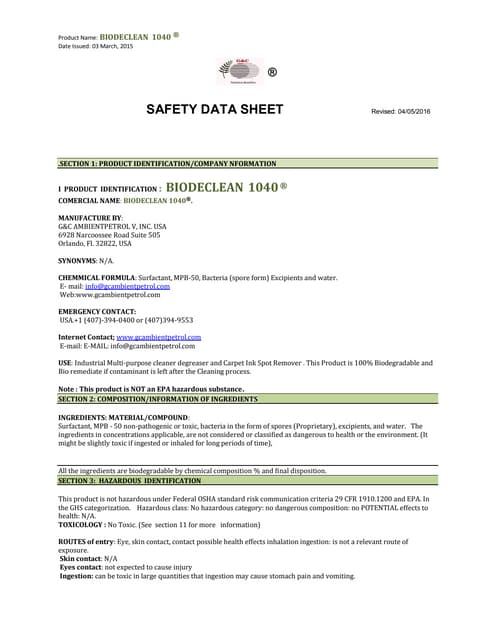 PlanetSafe-AIM-MSDS-6-12-2014 | PDF