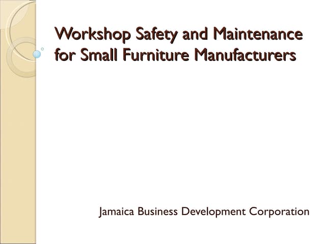 Safety precaution in machine shop | PDF