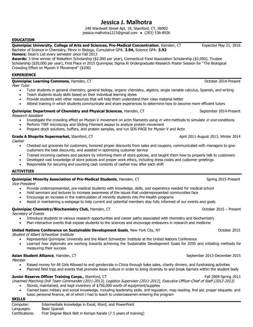 resume update | PDF