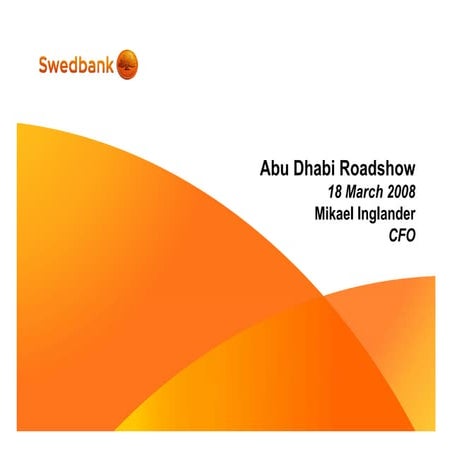 Sbab Bank corporate presentation | PPT