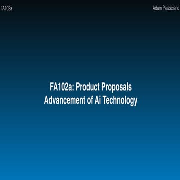Fa102a assignment 2 | PPT
