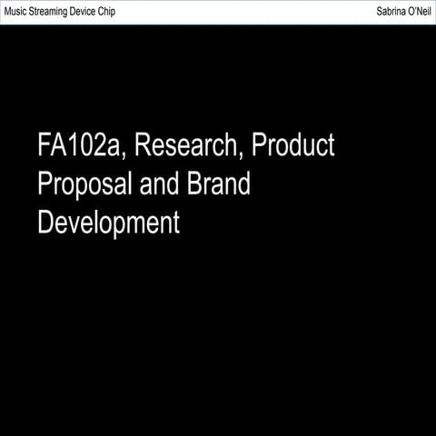 FA102a Project 02 | PPTX | Digital Audio | Computer Software and Applications