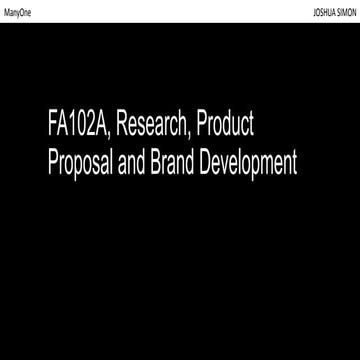 Fa102 Presentation - Many One | PPSX | Internet | Computing