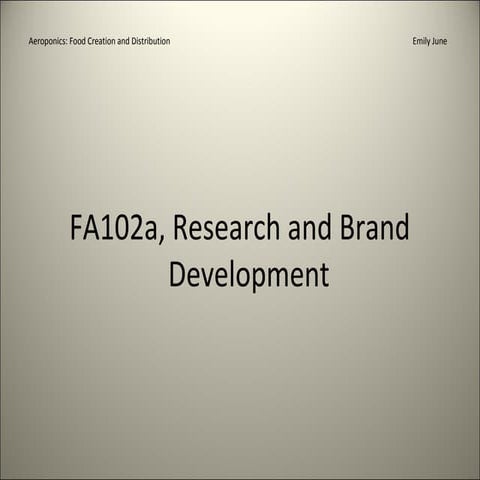 Fa102 assignment 2 | PPT | Agriculture | Industries
