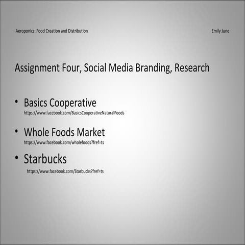 Fa102 assignment 4 | PPT