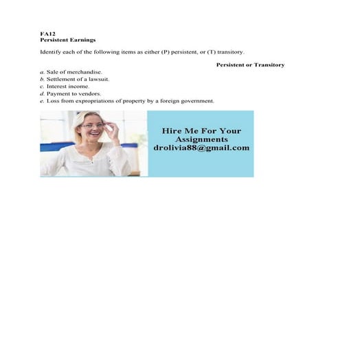 FA12 Persistent Earnings Identify each of the following items as eithe.pdf