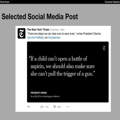 Emily Green Fa 27 Assignment 2 | PPT