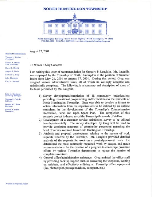 Letter of Recommendation-HSBC | PDF