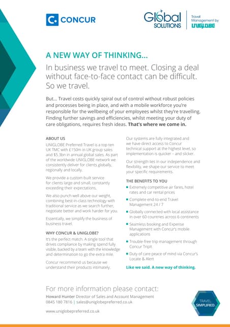 Concur Infographic | PDF